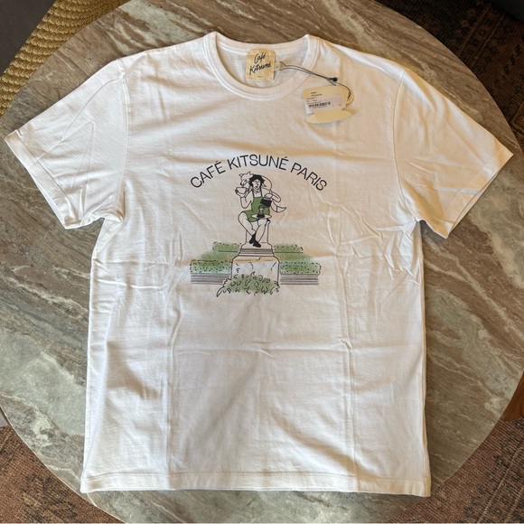 MAISON KITSUNE | Shirts | Maison Kitsune Cafe Kitsune Paris Graphic Tes ...